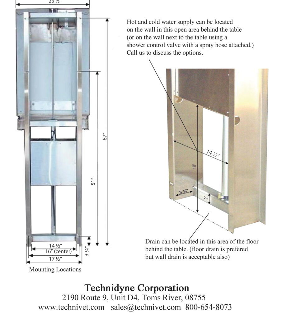 Elsam IV Wet Dental Lift Table – Quality Materials and Made In America